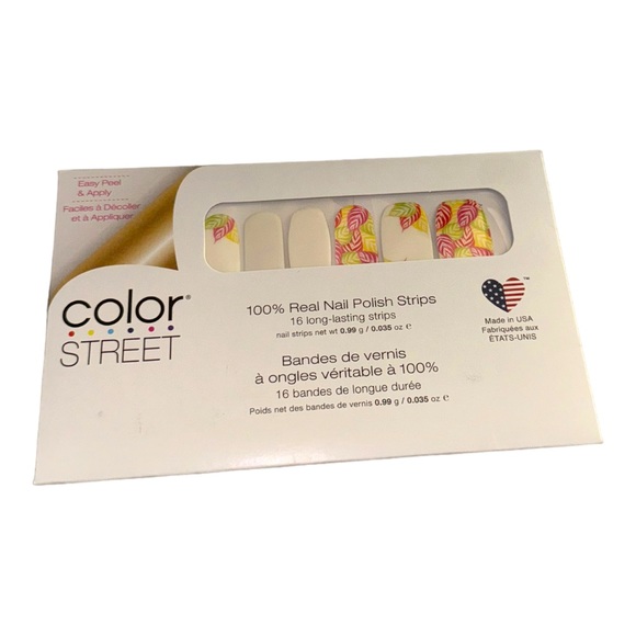 Color Street | Makeup | Color Street As It Ferns Out Pink Green White ...